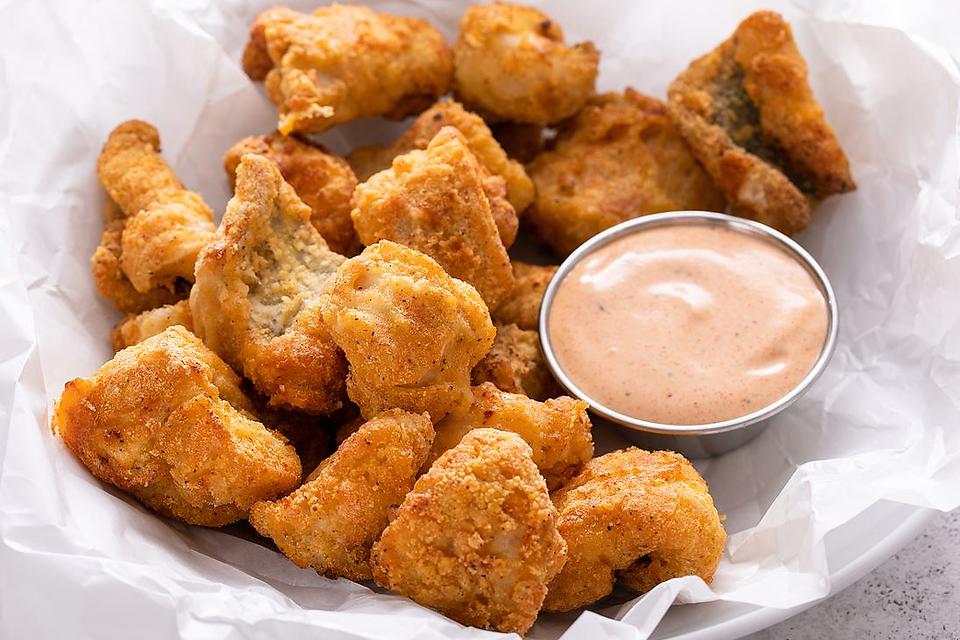 fried catfish nuggets